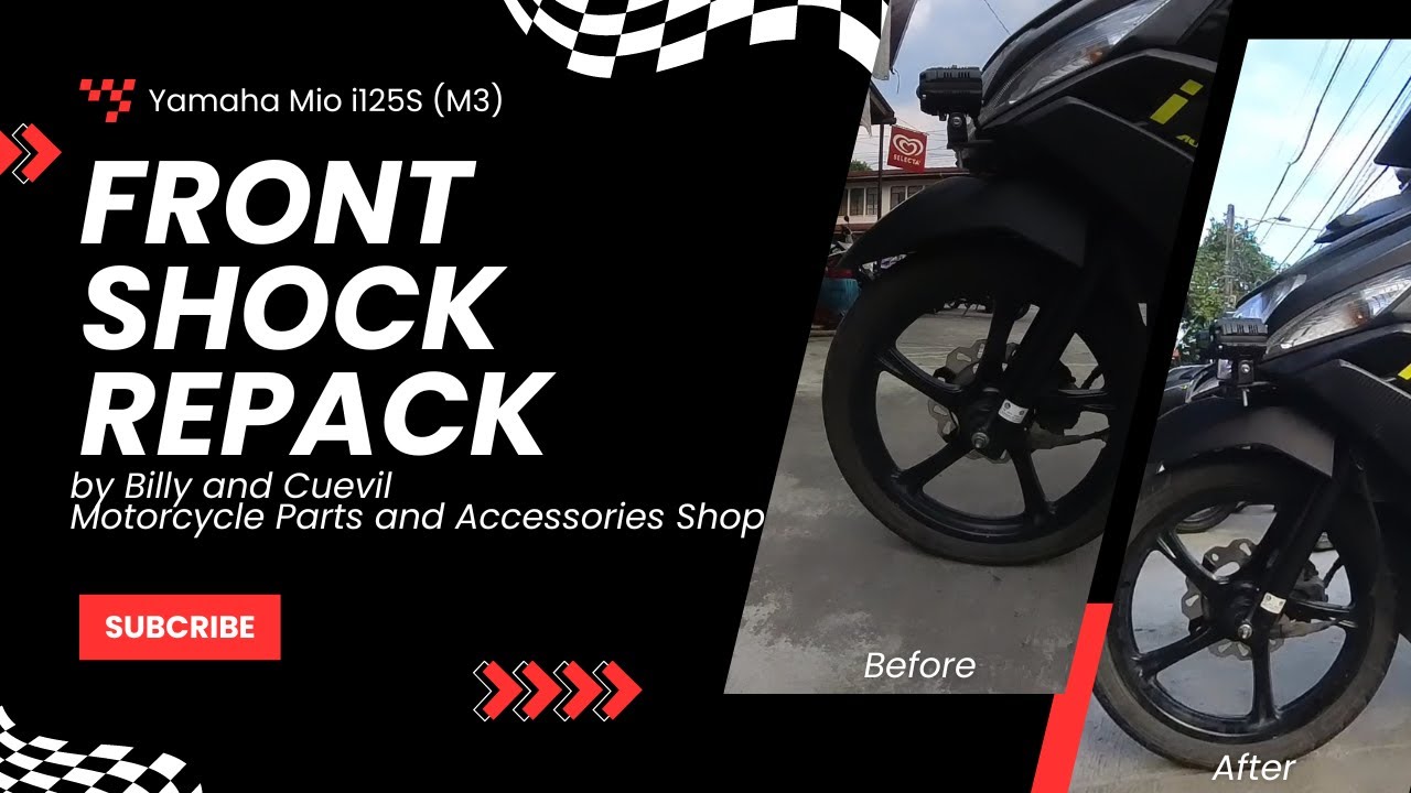 Front Shock Repack | Mio i125s M3 - YouTube