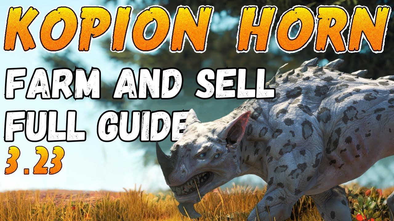Maximize Your Earnings: Kopion Horns Farming and Selling Guide ...