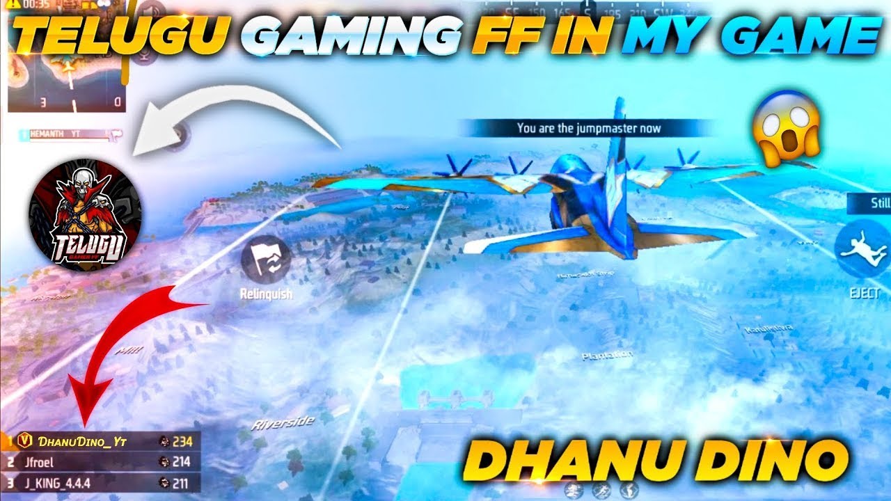 TELUGU GAMING FF naa game loo. Pedda player kadhu lee. - YouTube