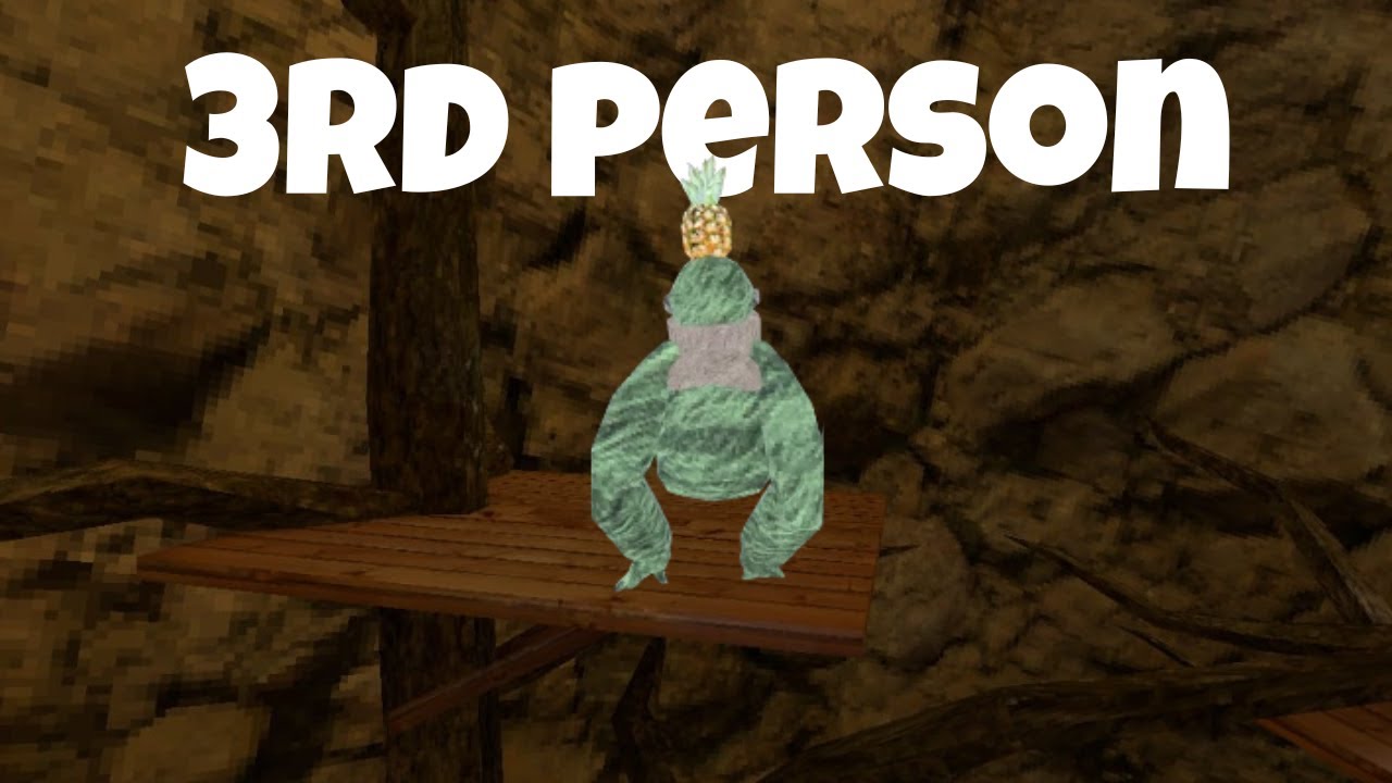 I Played Gorilla Tag In 3rd Person! - YouTube