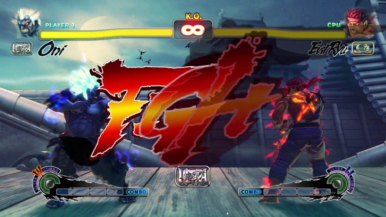 sf4 raging demon with no darkness - YouTube