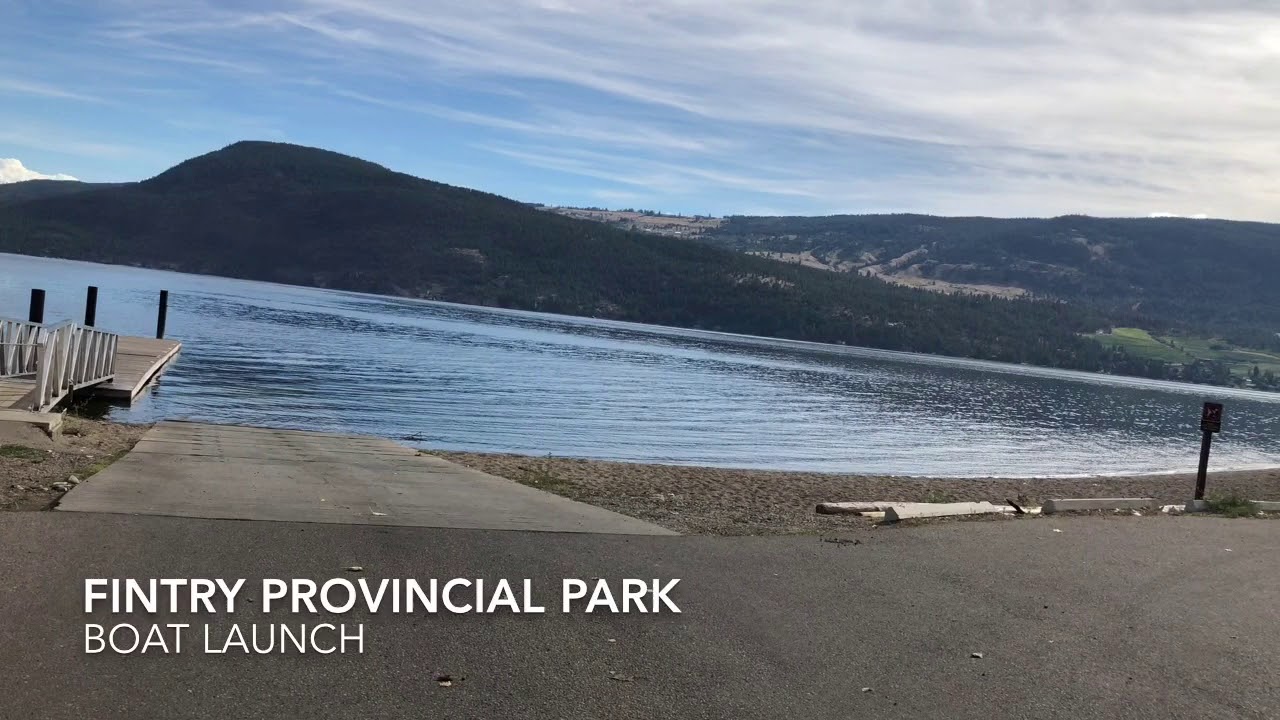 Fintry Provincial Park Boat Launch, B.C. - YouTube