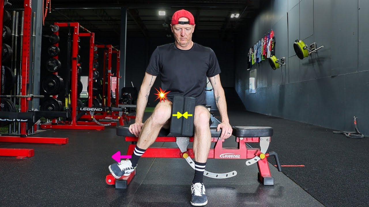 Seated Block Squeeze, Hip Internal Rotation - YouTube