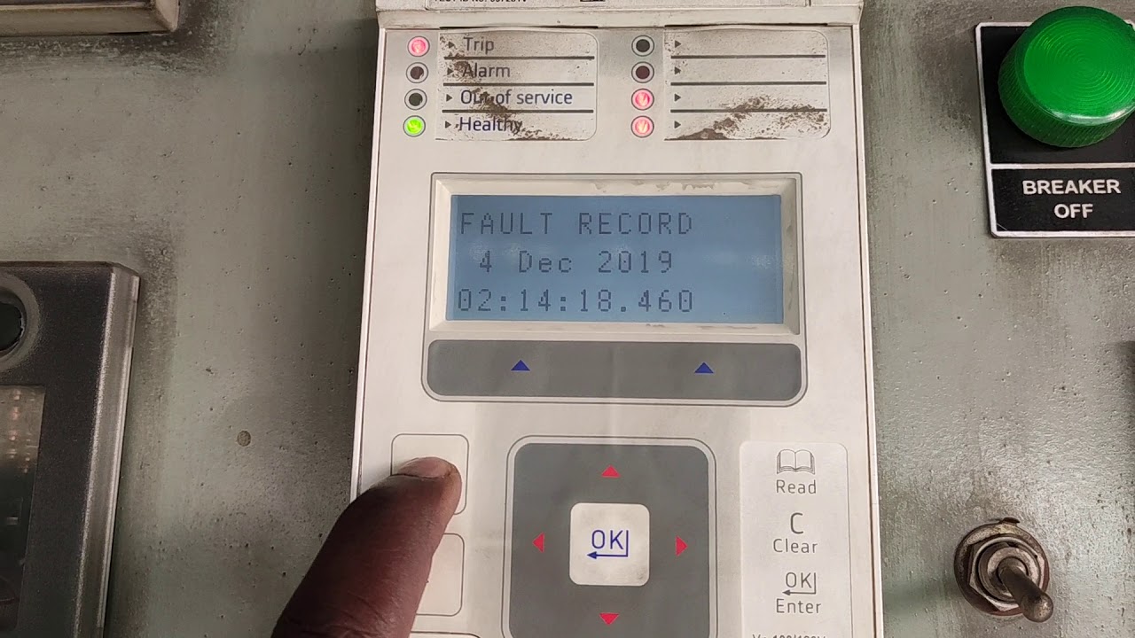 Fault in 220kv substation - YouTube