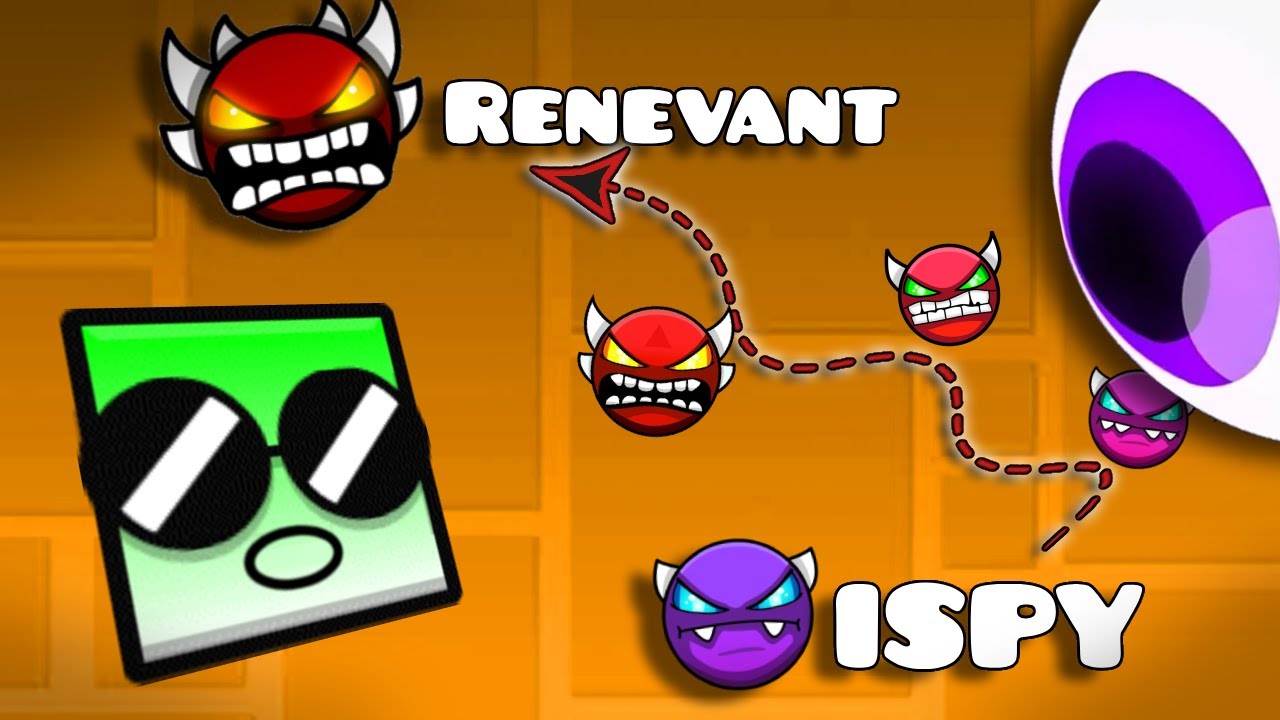 🔴Ispy To Renevant Demon Progression🔴Geometry Dash - YouTube