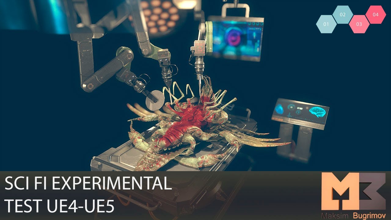 Sci-Fi Experimental Test In UE5 - YouTube