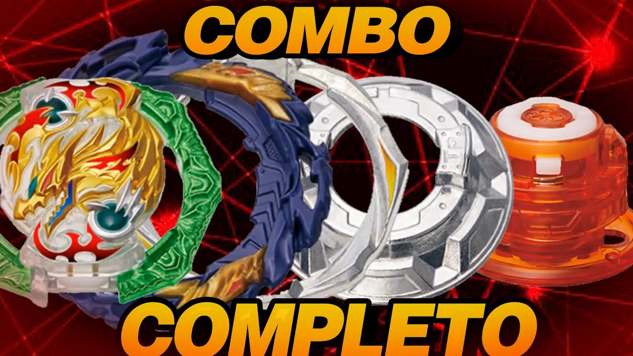 COMBO COMPLETO DO VANISH FAFNIR + F GEAR [Beyblade Burst DB] - YouTube