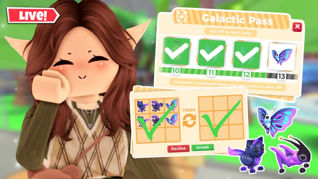 🔴 LIVE - TRADING WITH YOU & Trying To Complete My GALACTIC PASS! 💫 ...