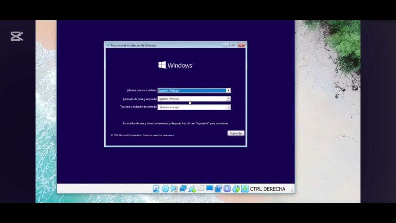 Tutorial de como instalar Windows en una maquina virtual - YouTube