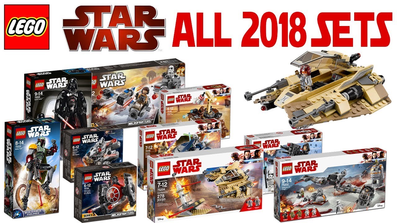 Lego Star Wars 2018 sets - Official Images Revealed ! NEW 2018 - YouTube