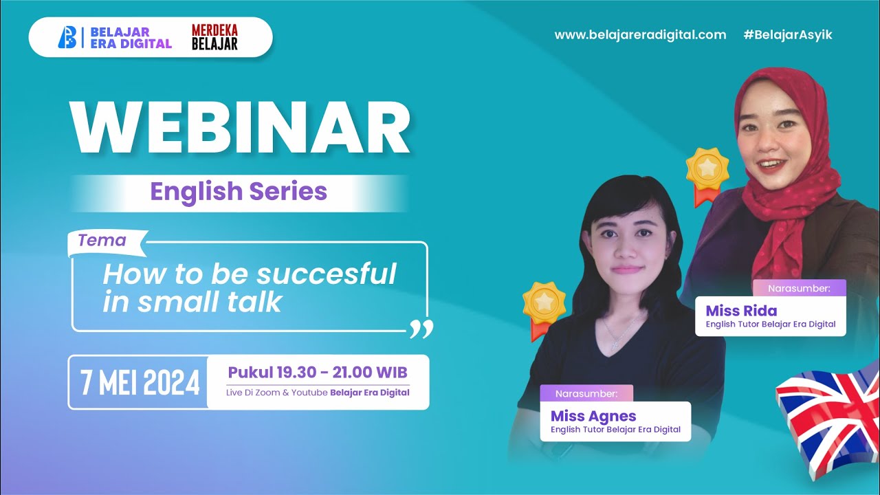Webinar ! How to be succesful in small talk - YouTube