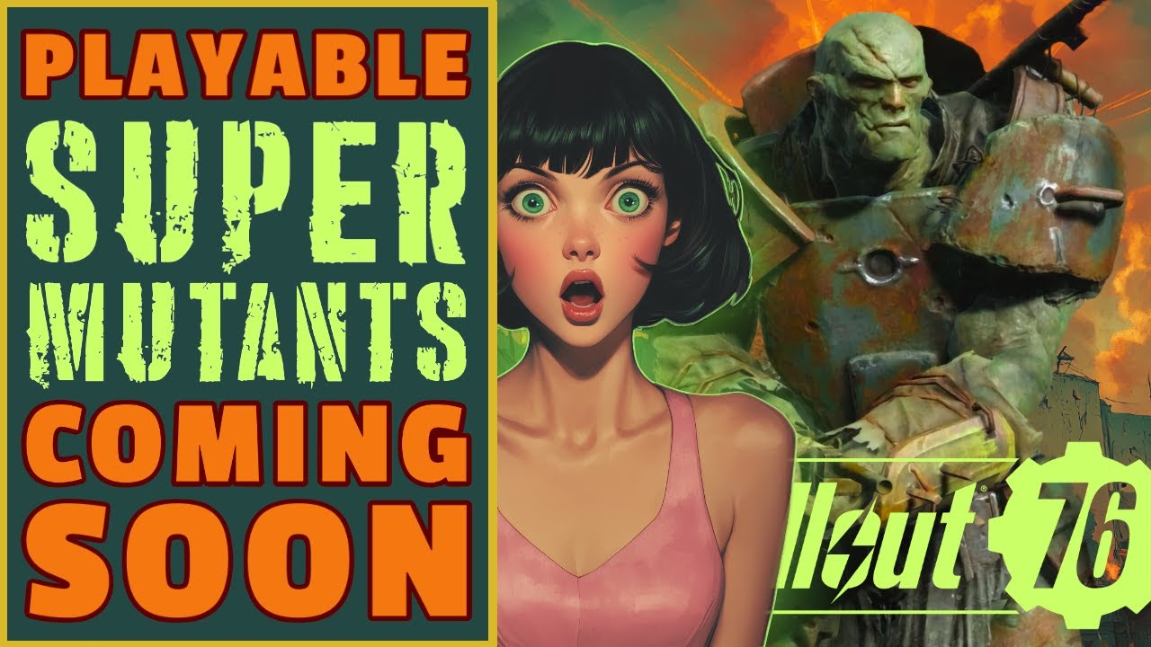 Fallout 76 Playable Super Mutants Revealed In LEAKED Article - YouTube