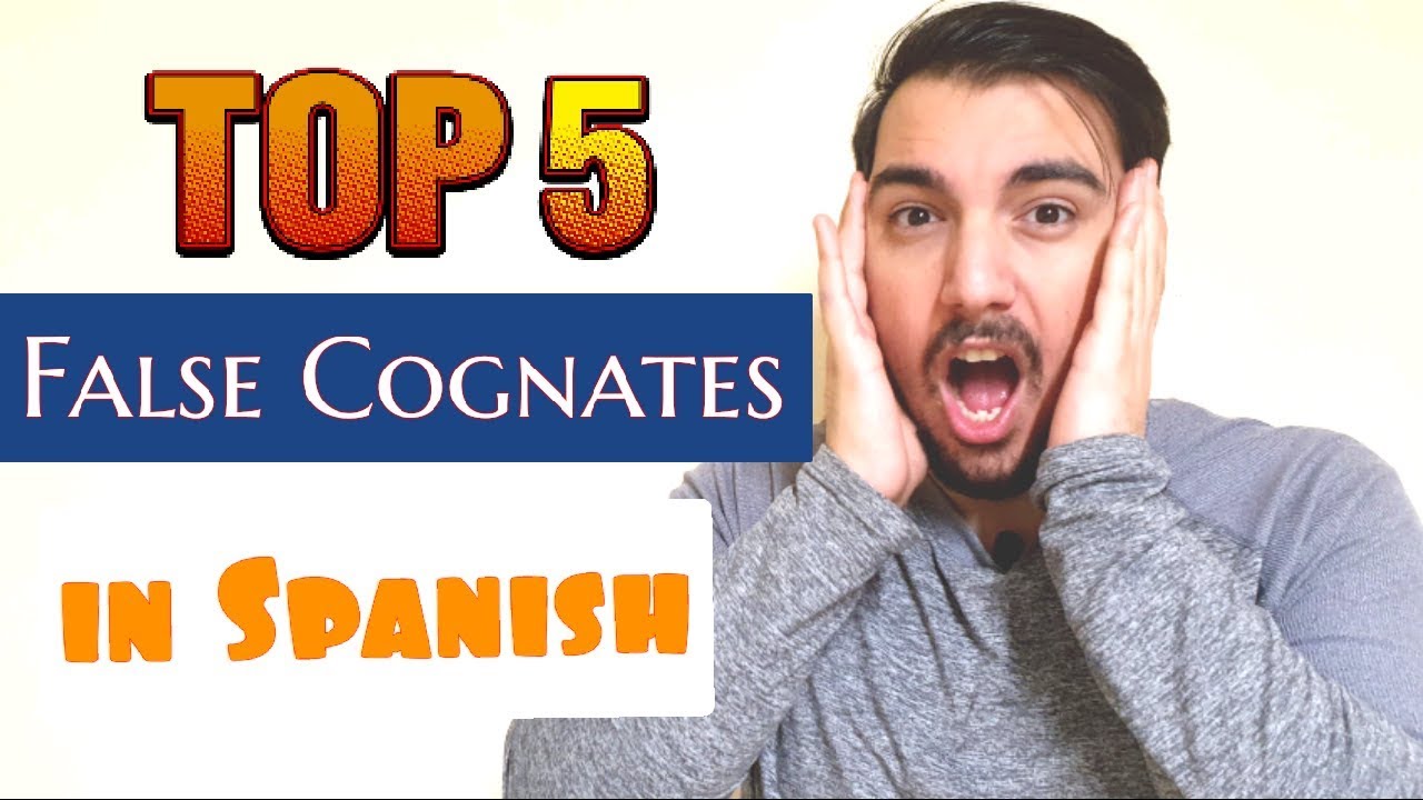 5️⃣ False Spanish cognates that will save you from embarrassment😳 ...