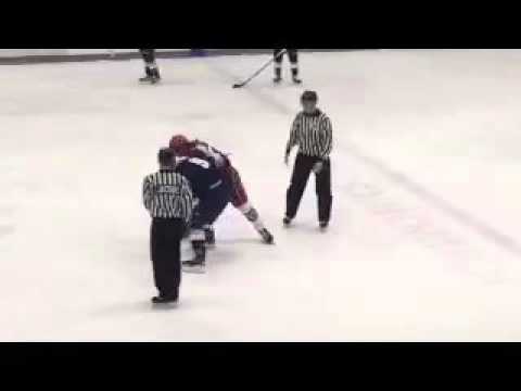 Aston Rebels' Austin Swingle manhandles Knights Hutchinson - YouTube