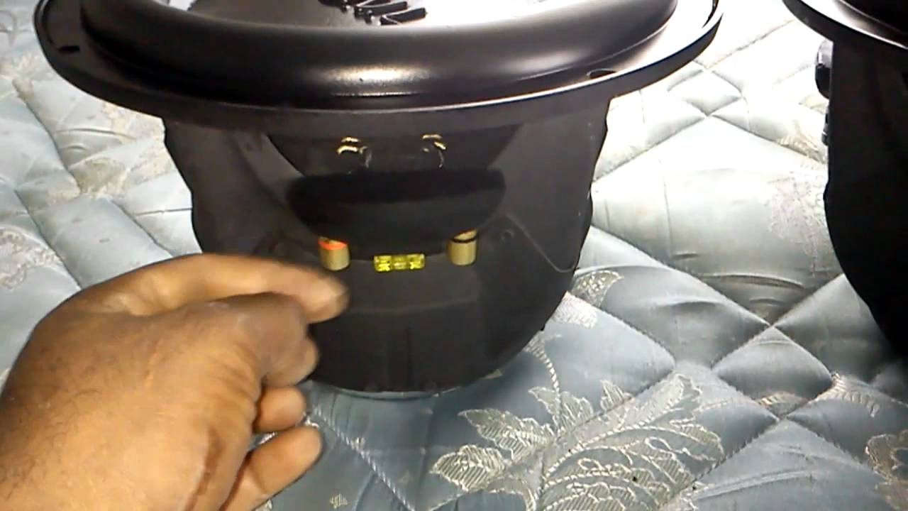 How to rebuild a Subwoofer D.V.L Quality Check.avi - YouTube
