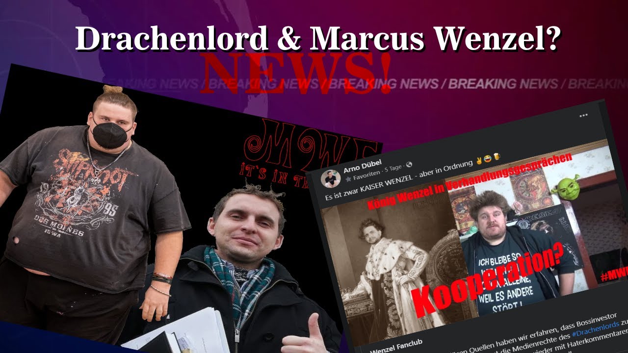 Marcus Wenzel mit Drachenlord gesichtet? - YouTube