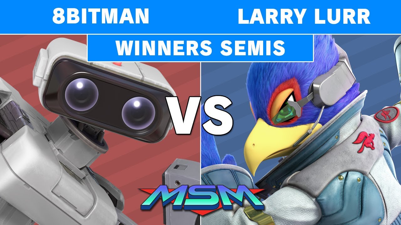 MSM Online 18 - 8bitman (ROB) Vs Larry Lurr (Falco) Winners Semis ...