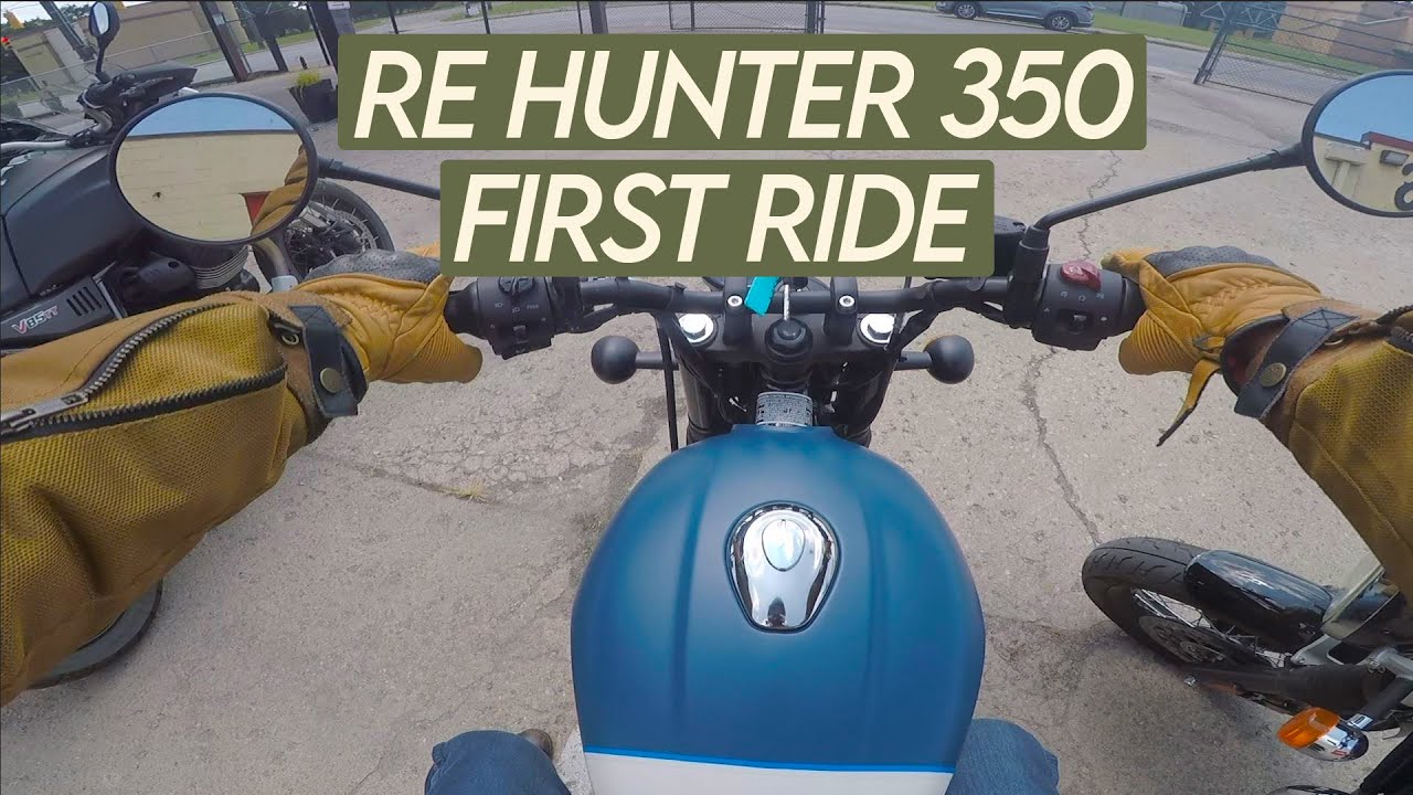 Royal Enfield Hunter 350 - First Impressions - YouTube