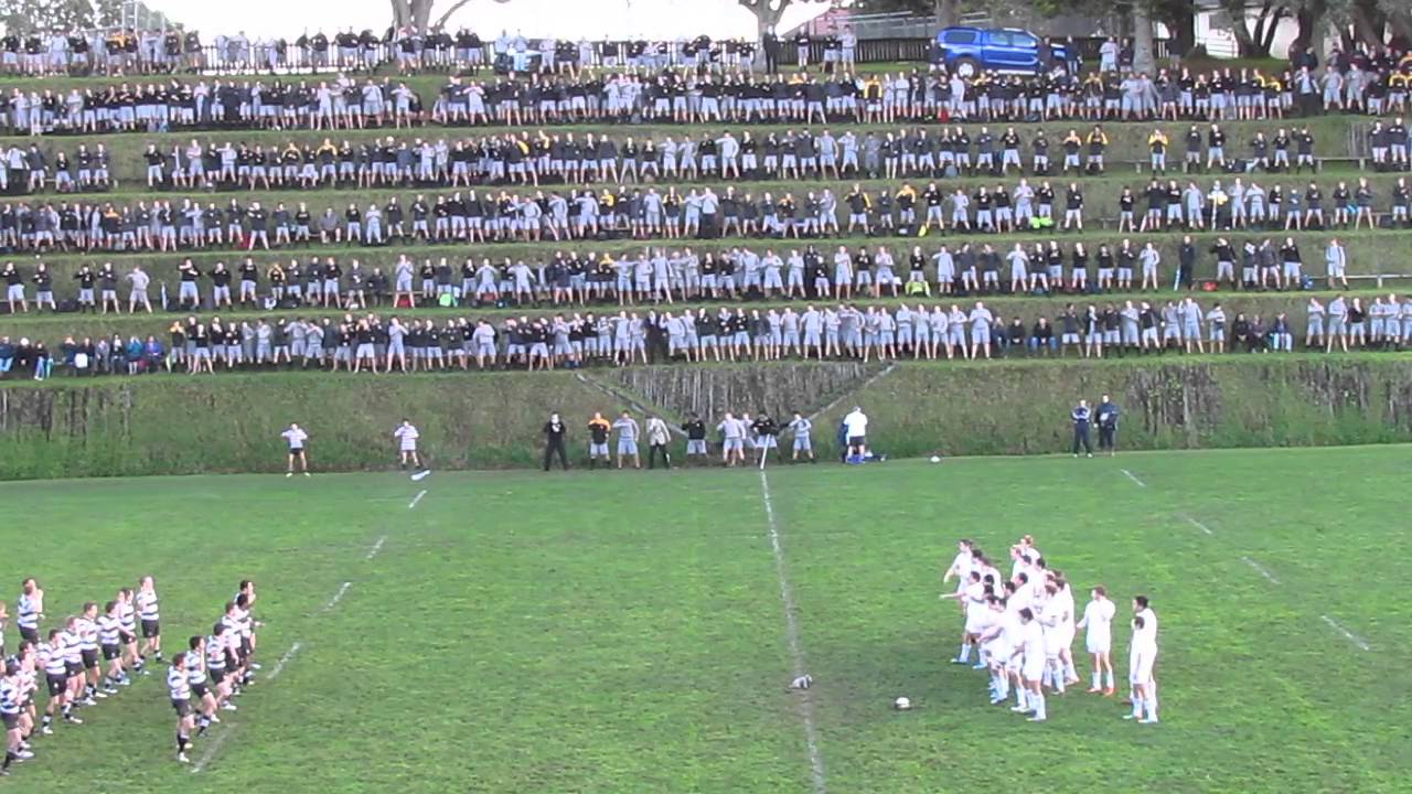 PNBHS 1stXV vs NPBHS 1stXV Haka in the Gully 2014 - YouTube