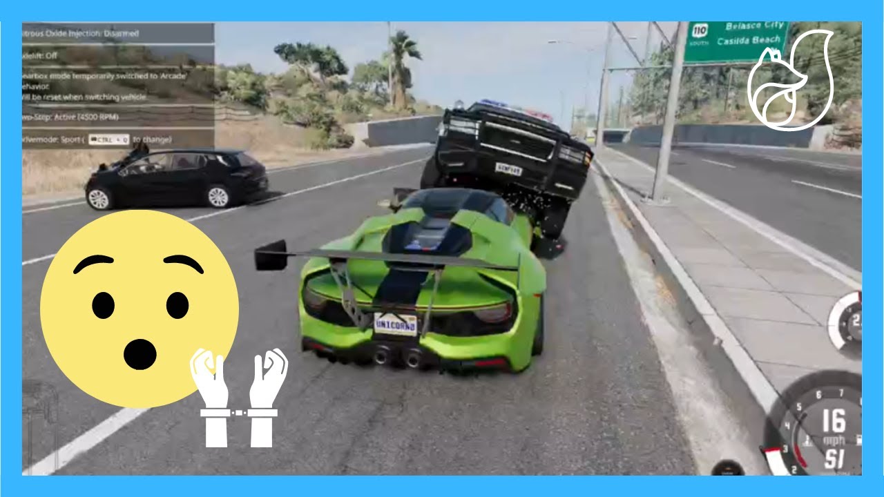 Let's Play BMG.Drive and do a Car Chase with Fox - YouTube