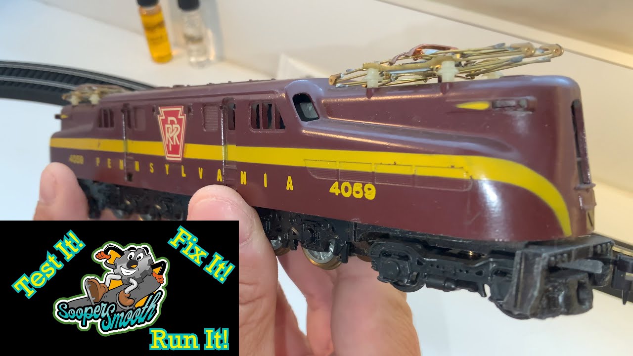 Test It! Fix It! Run It! HO Penn Line Pennsylvania Railroad PRR GG1 ...