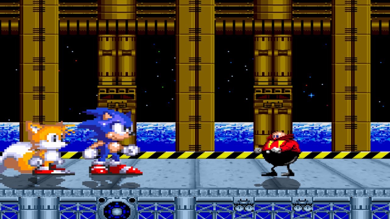 ADD004 MUGEN: Sonic TFTA (Me) Vs Dr. Robotnik (Txpot) - YouTube
