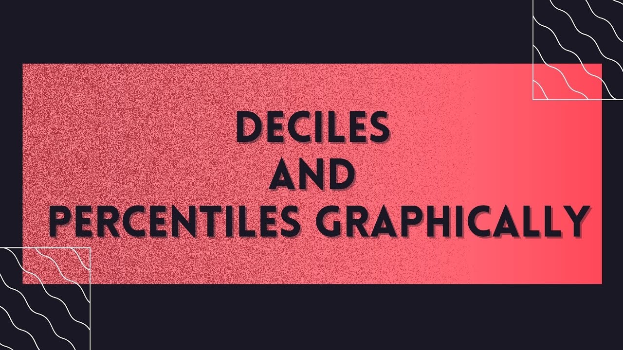 Find Decile and Percentile graphically/Decile and Percentiles by ...