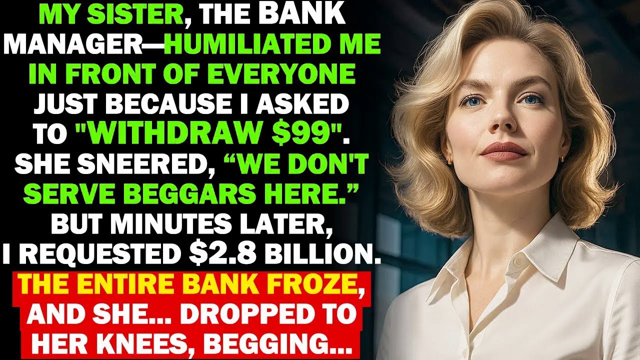 My Sister Mocked Me For Asking $99—Then I Withdrew $2 8 She Found Out I ...