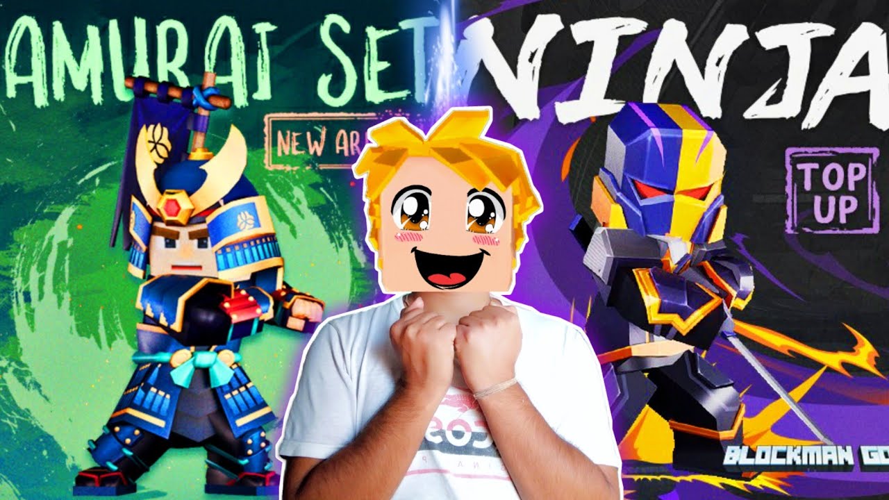 BUYING BED WARS NEW SAMURAI AND NINJA SKINS FREE || Blockman Go Bed ...
