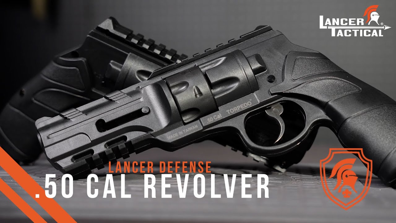 Lancer Defense .50 Cal Revolver Home Defense - YouTube