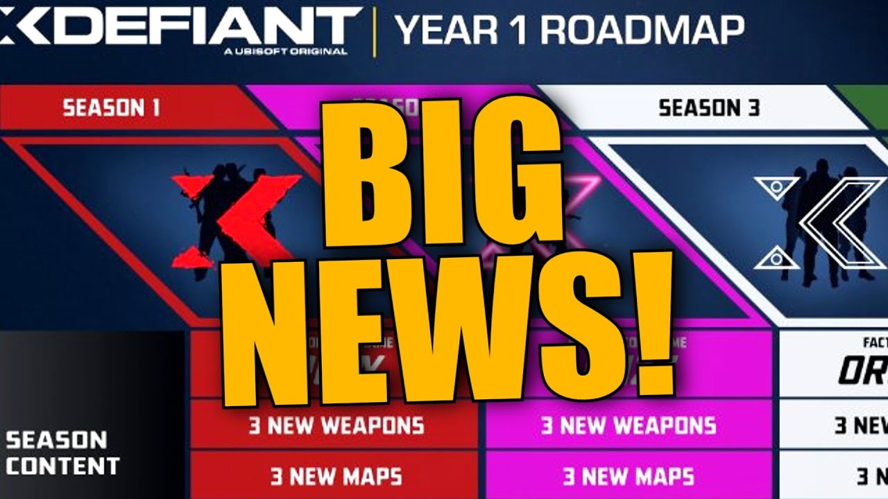 NEW XDEFIANT UPDATES! Open Beta, Full Launch Announced, FULL YEAR 1 ...