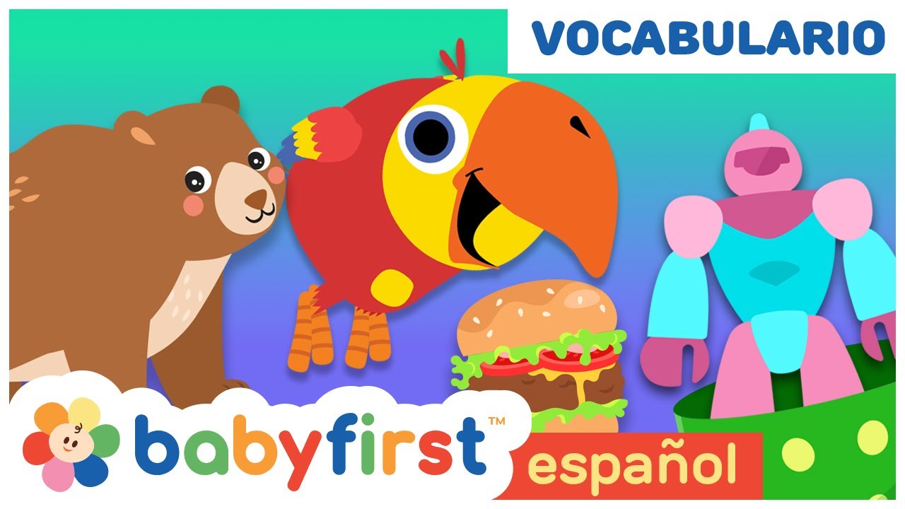 Nuevas Palabras y Vocabulario para Niños | Larry el loro | Huevos ...
