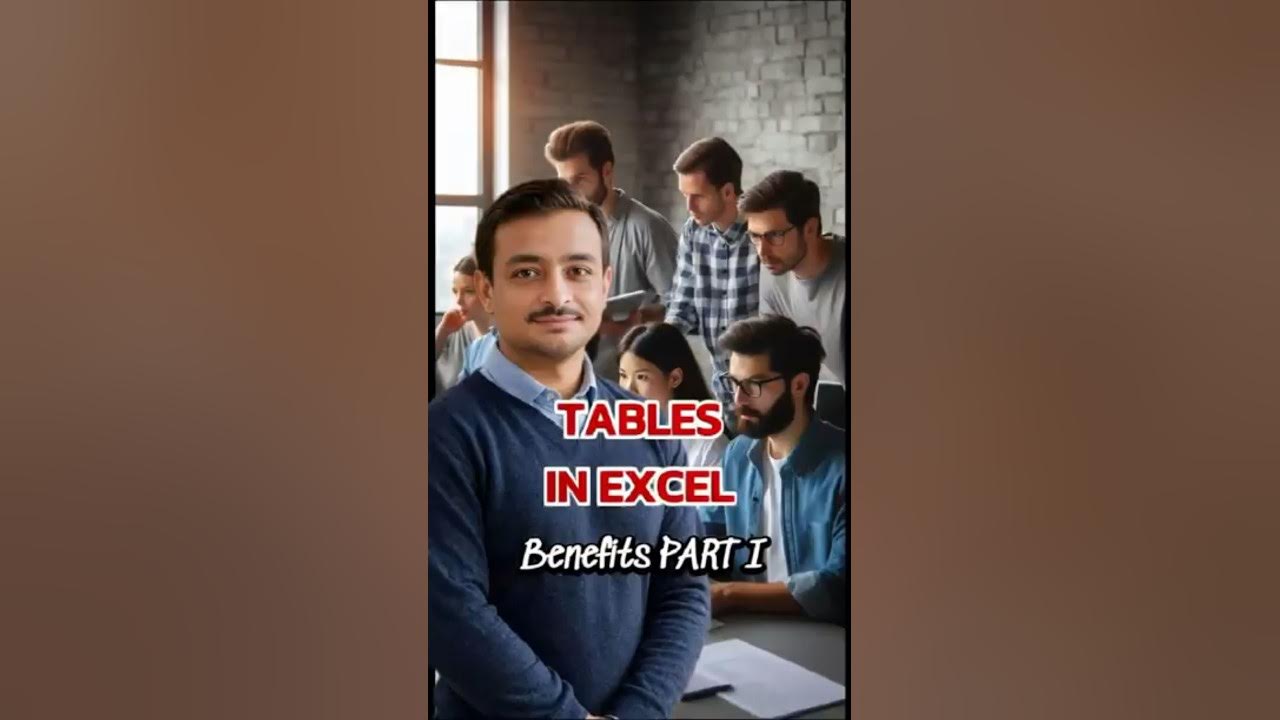 Benefits of maintaining data in Tables as against Ranges in Excel - YouTube