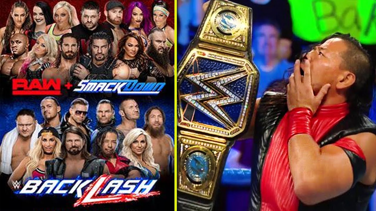 WWE Backlash 2018 Predictions! - YouTube