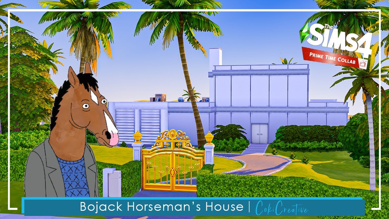 Bojack Horseman's House | Sims 4 Speed Build - YouTube