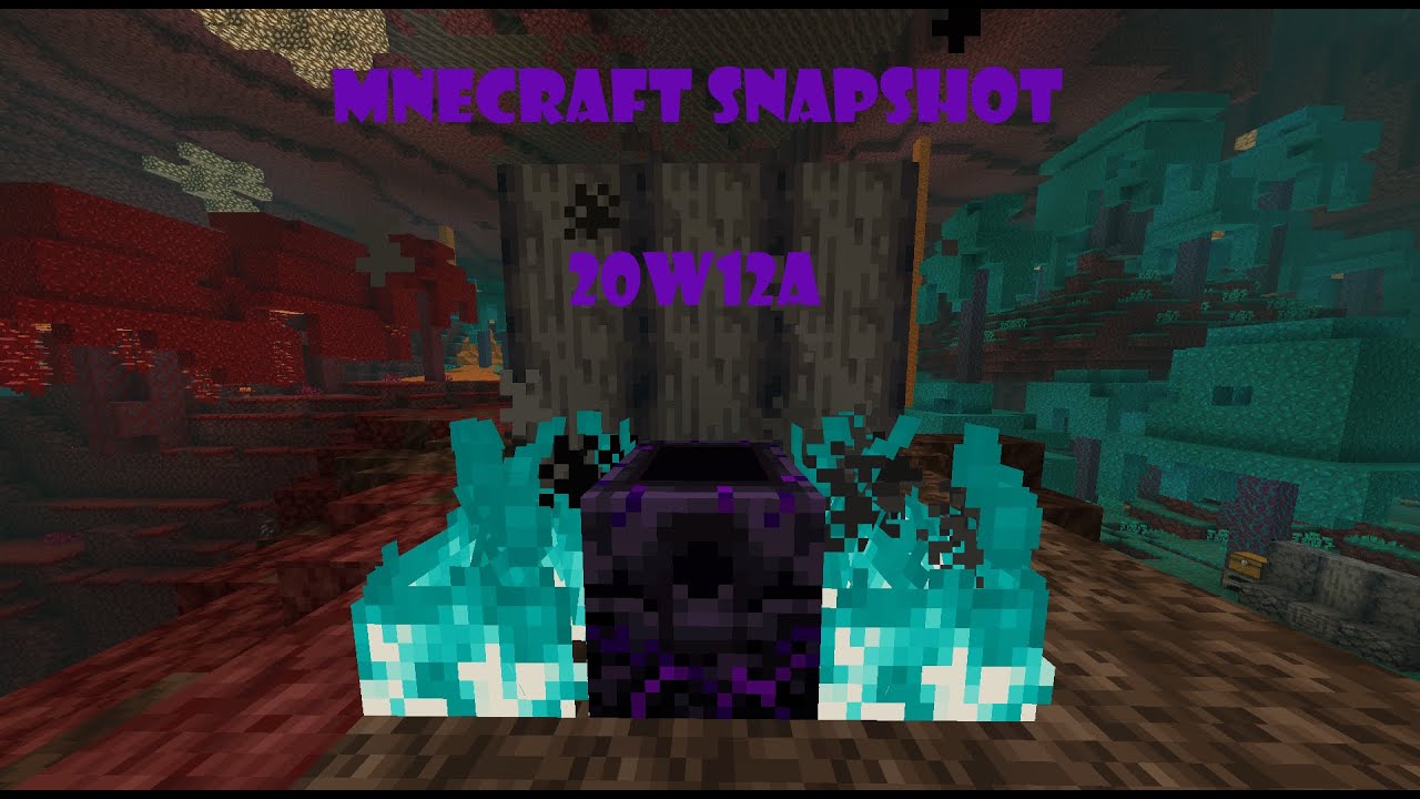 Minecraft Snapshot 20w12a - 1.16 Nether Update - YouTube