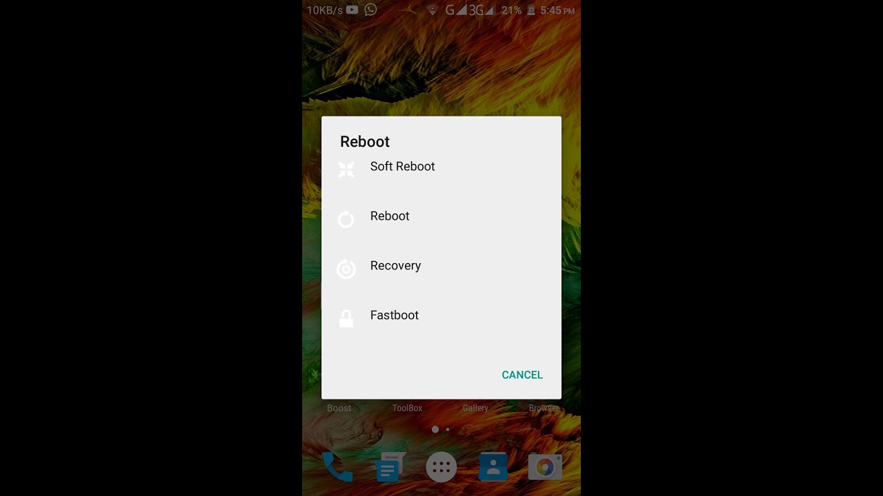 "Advance Power Off Menu "for any Android Device - YouTube