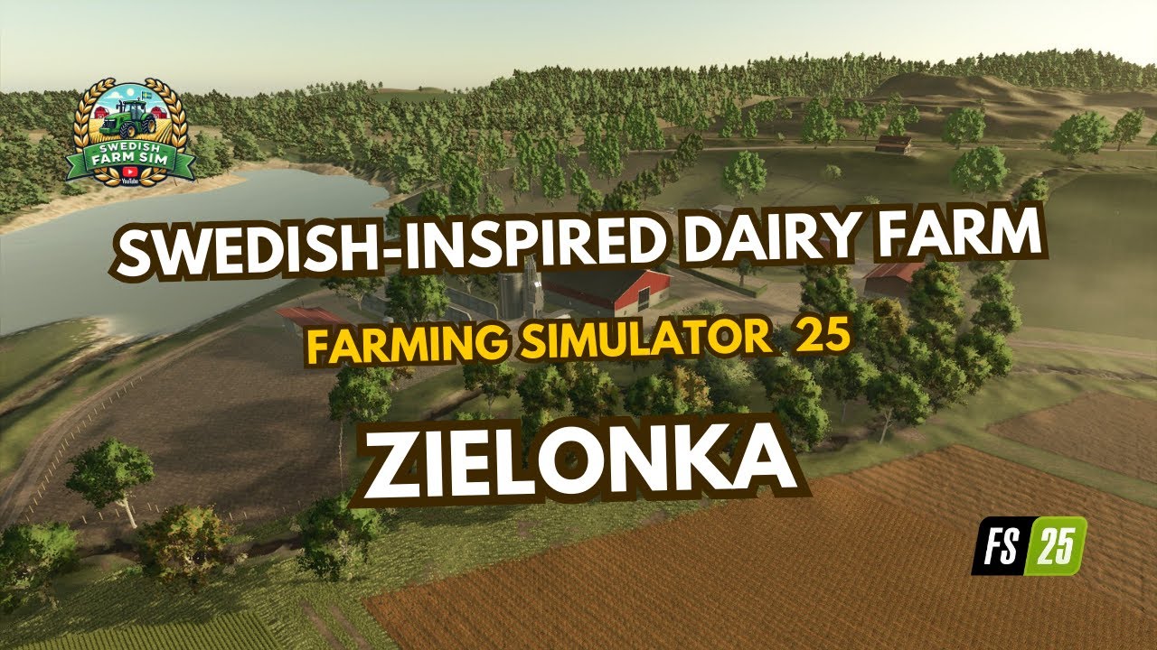 Building a Swedish-Inspired Dairy Farm – Farming Simulator 25 ...