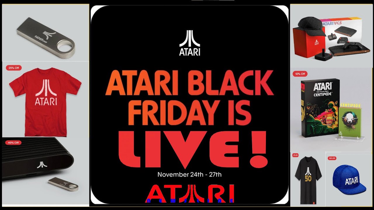 Atari Black Friday Sale is LIVE! + Limited Run Atari Recharged! (Atari ...