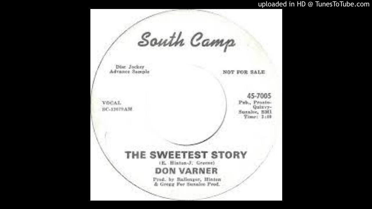 DON VARNER - THE SWEETEST STORY - YouTube