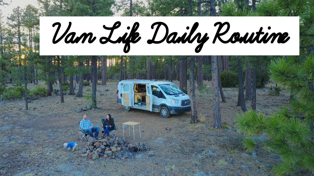 Van Life Daily Routine & Finding Free Camp Spots - YouTube