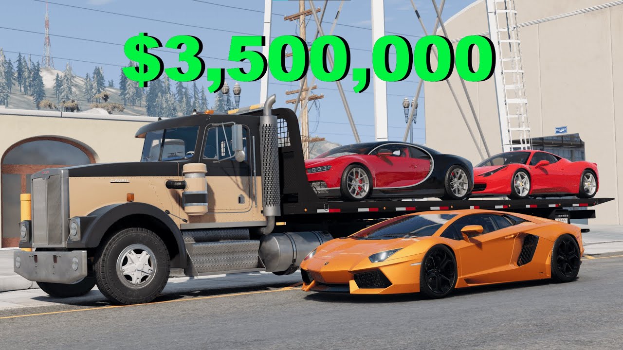 Movie Props Delivery! | BeamNG.Drive Cinematic - YouTube