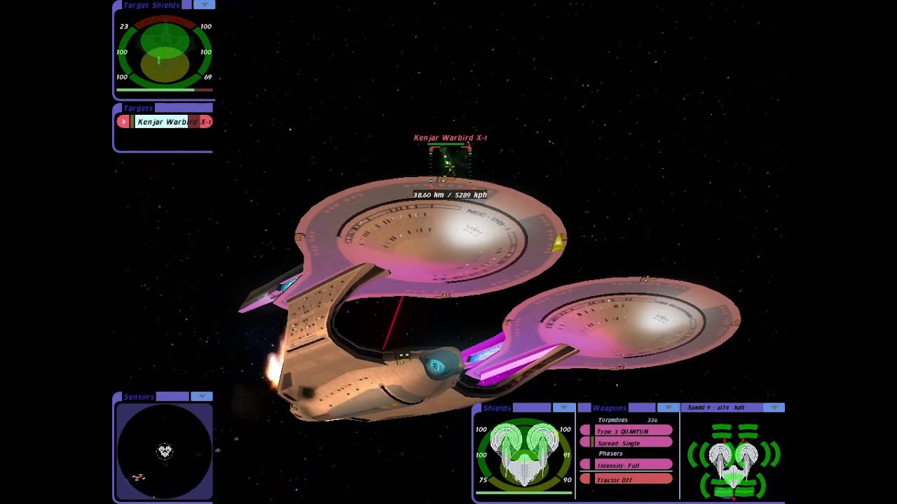 Gemini Class 1701-I (Concept) vs Kenjar's Warbird X | Remastered v1.2 ...