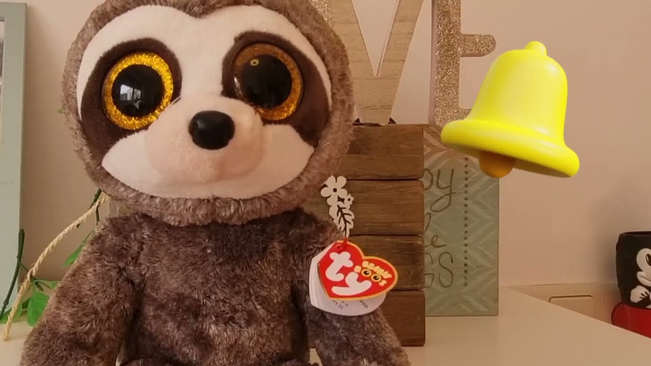 Can Sloths be cute? Dangler Beanie Boo Review 2022 - YouTube