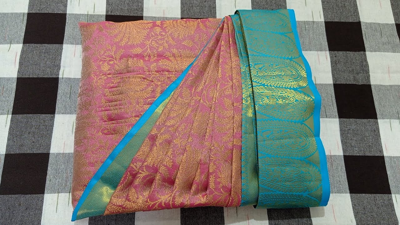 Anicham Saree Prepleeting Service / Saree Box Folding / Prepleeted ...