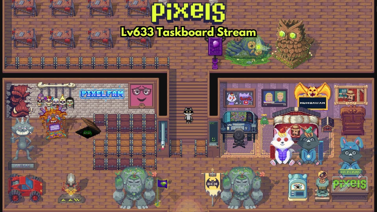 Lv633 Pixels Taskboard Grind and Checking out GAP S7 - YouTube