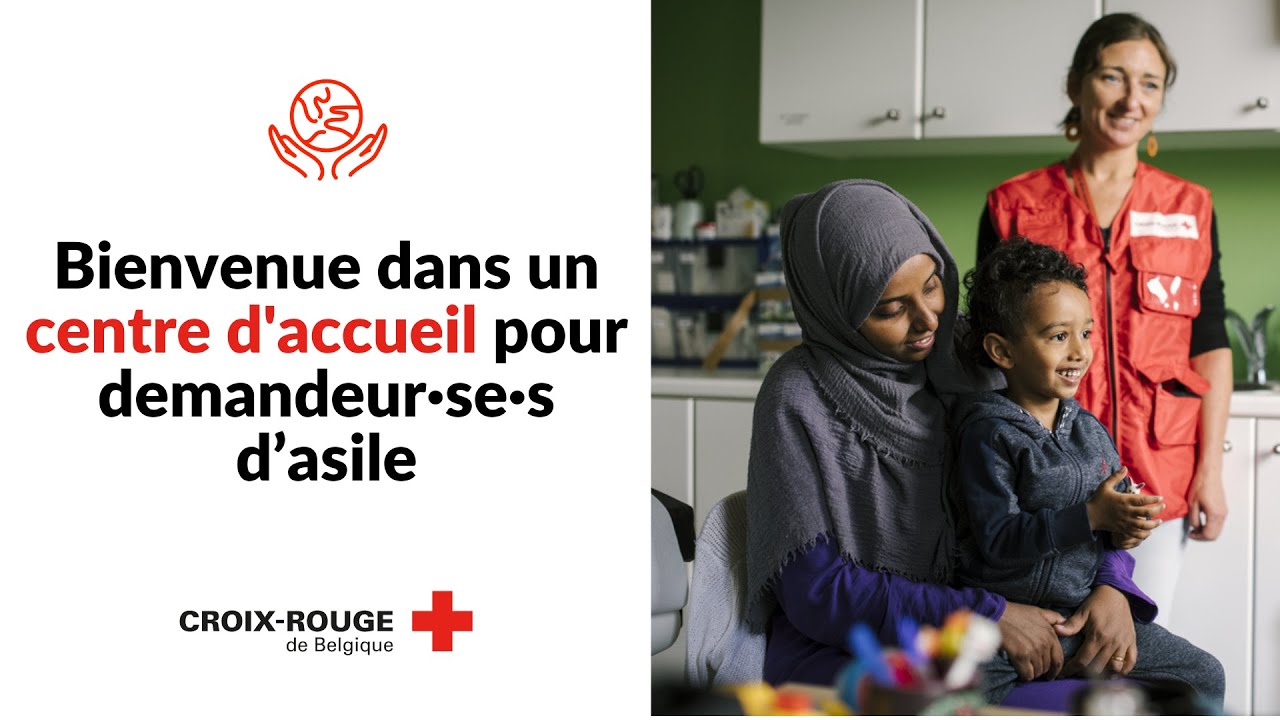 Bienvenue dans un centre d'accueil Croix-Rouge pour demandeur·se·s d ...