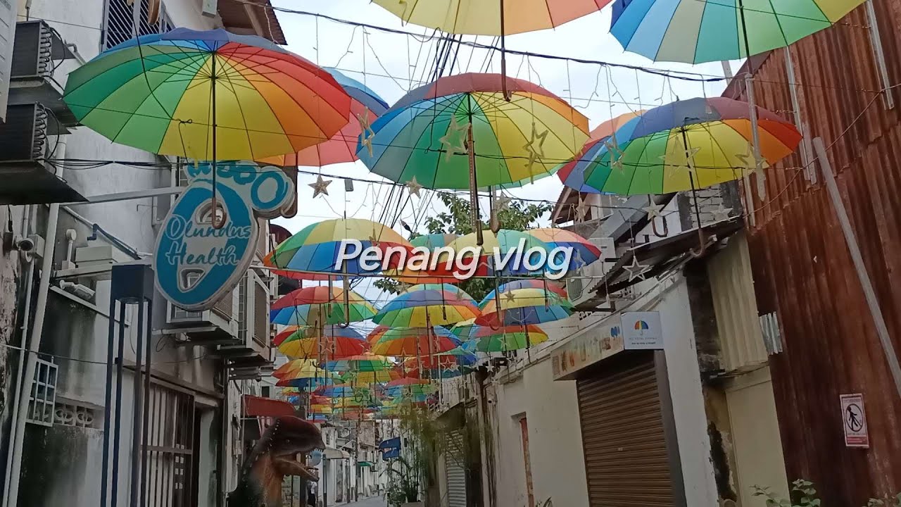 Penang Day 3: Chew Jetty + Chowrasta Market + Penang Street Art - YouTube
