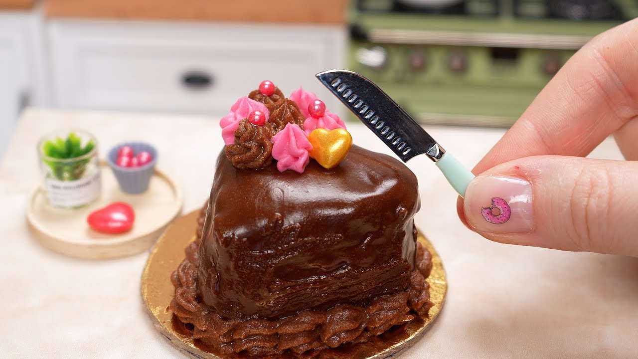 The Most Moist and Soft Miniature Chocolate Cake Recipe 🤩🍫 Chocolate ...