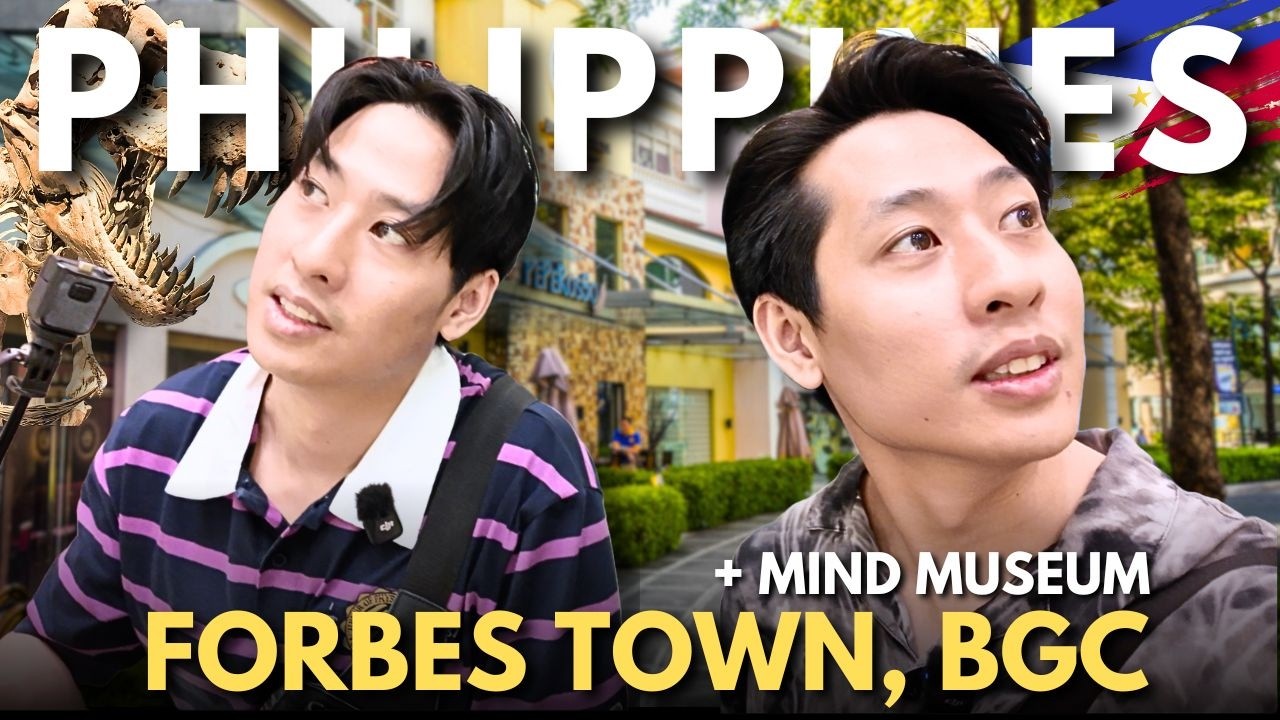 FIRST TIME IN BGC FORBES TOWN IN MANILA, PHILIPPINES! 🇵🇭 - YouTube